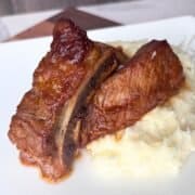 Fall Off the Bone Country Pork Ribs - inthekitchenwithinna.com