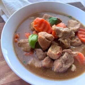 The Best Pork Stew Recipe - inthekitchenwithinna.com