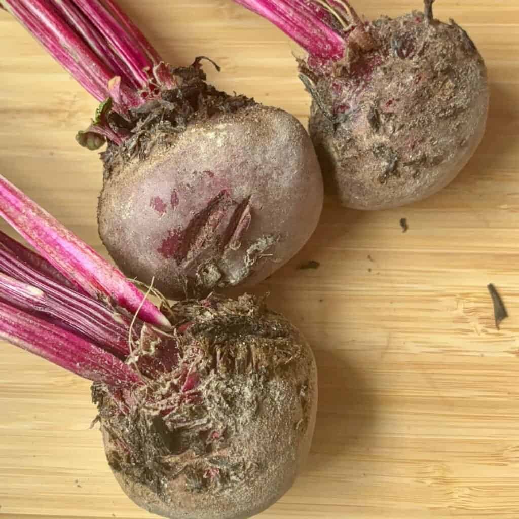 Simple Oven Roasted Red Beets - inthekitchenwithinna.com